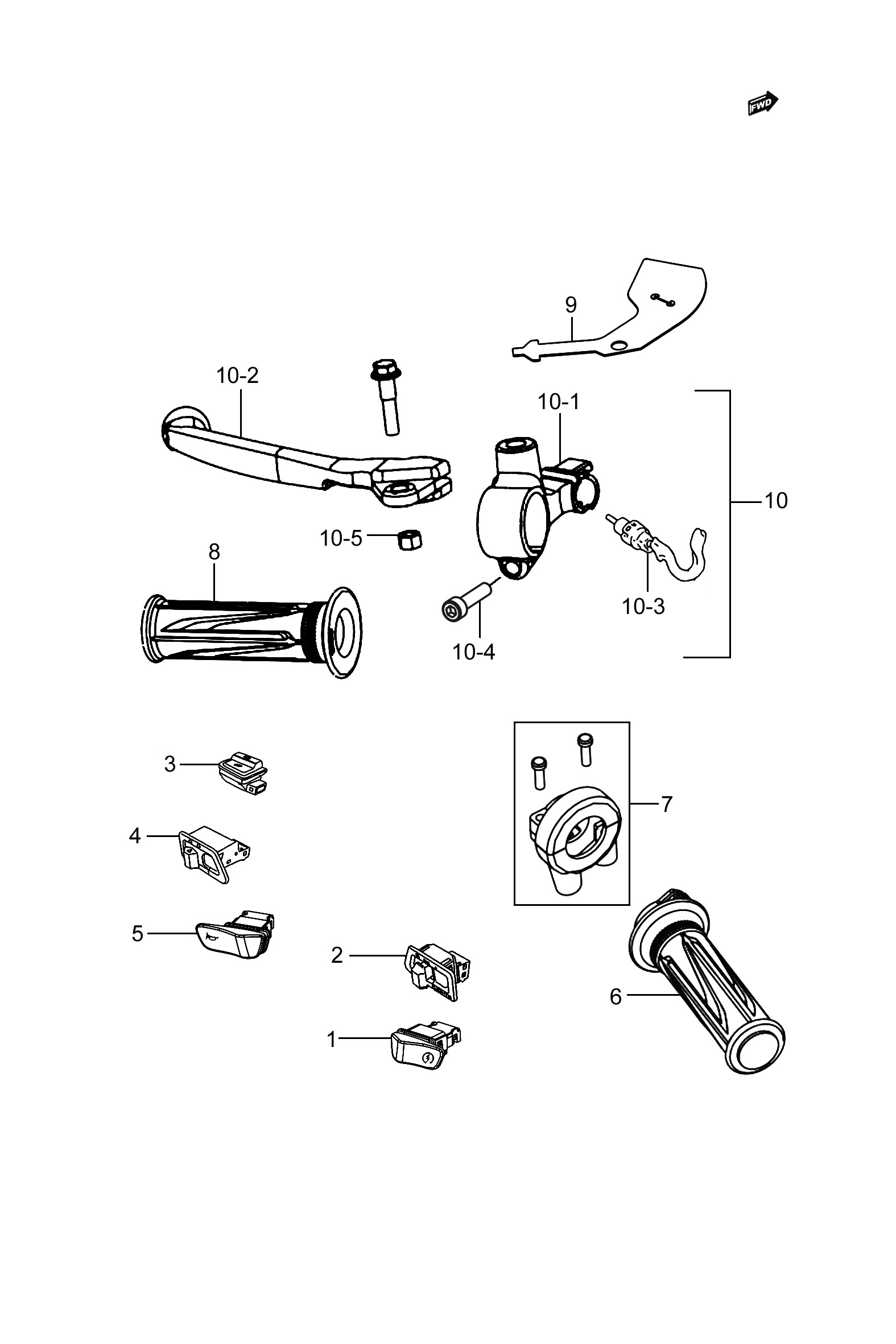 HJ125T-20A/双启/FI/小货架/手刹