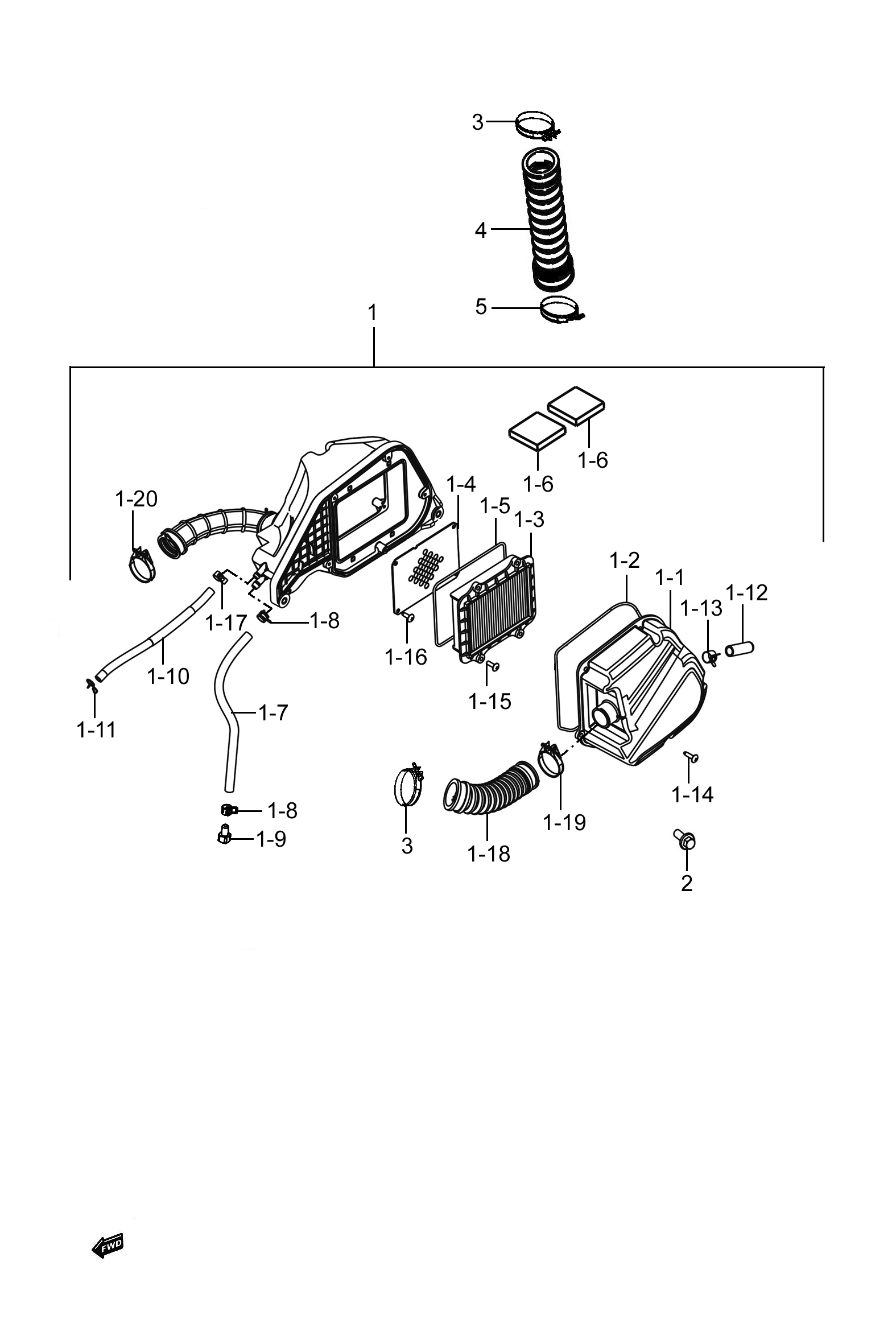 HJ125T-20A/双启/FI/小货架/手刹